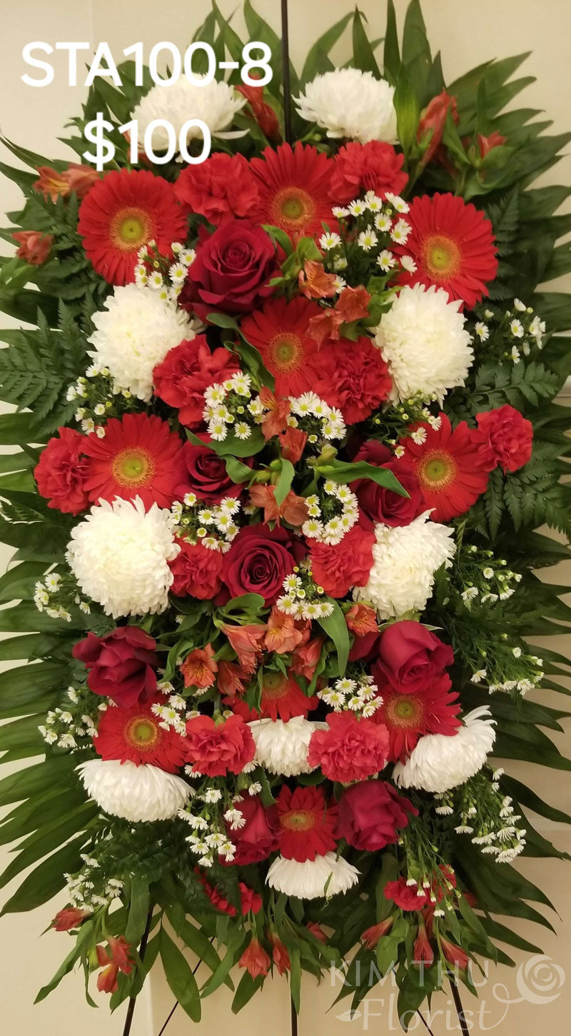 Funeral Stand STA100-8 – Kim Thu Florist