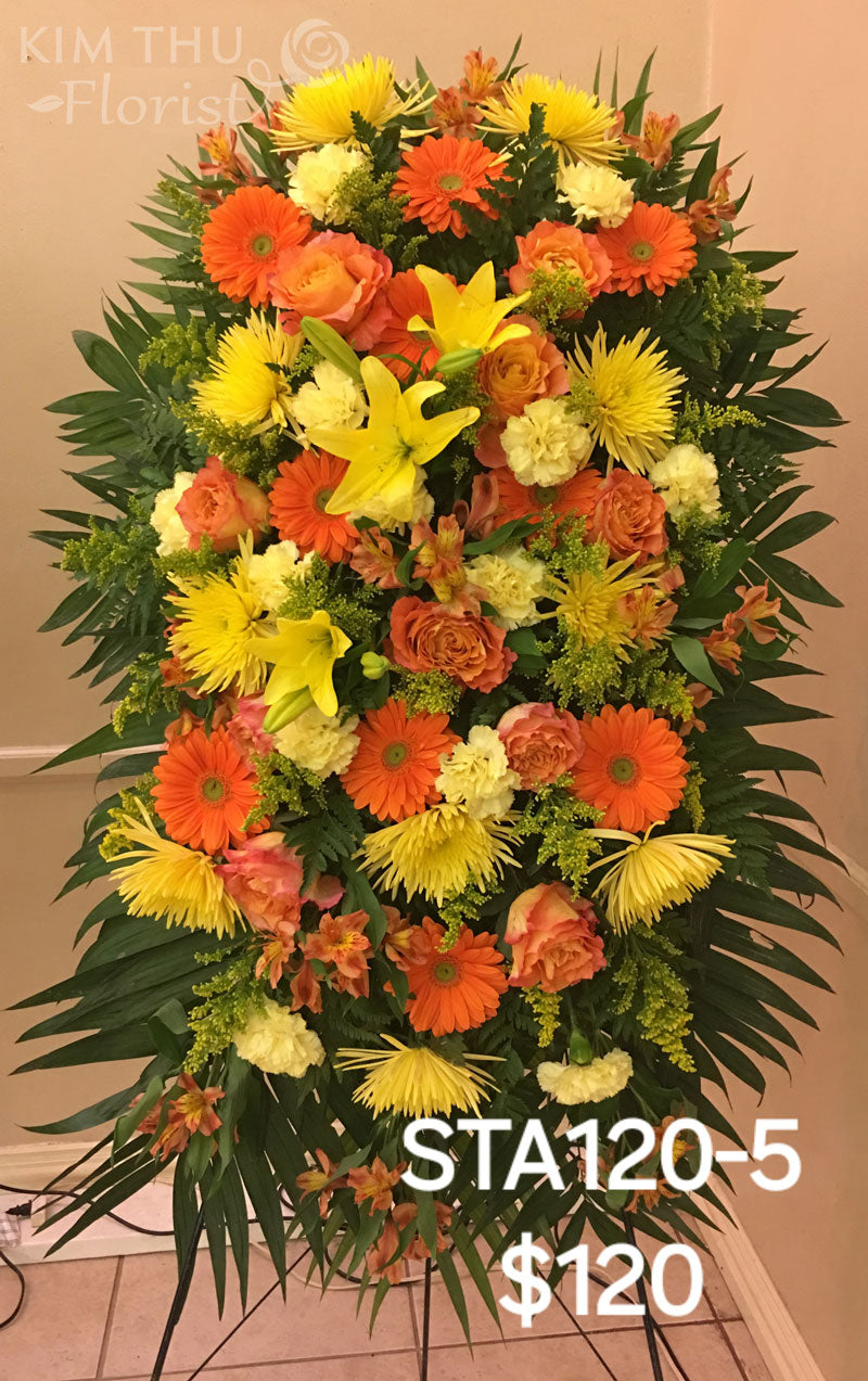 Funeral Stand STA120-5 – Kim Thu Florist