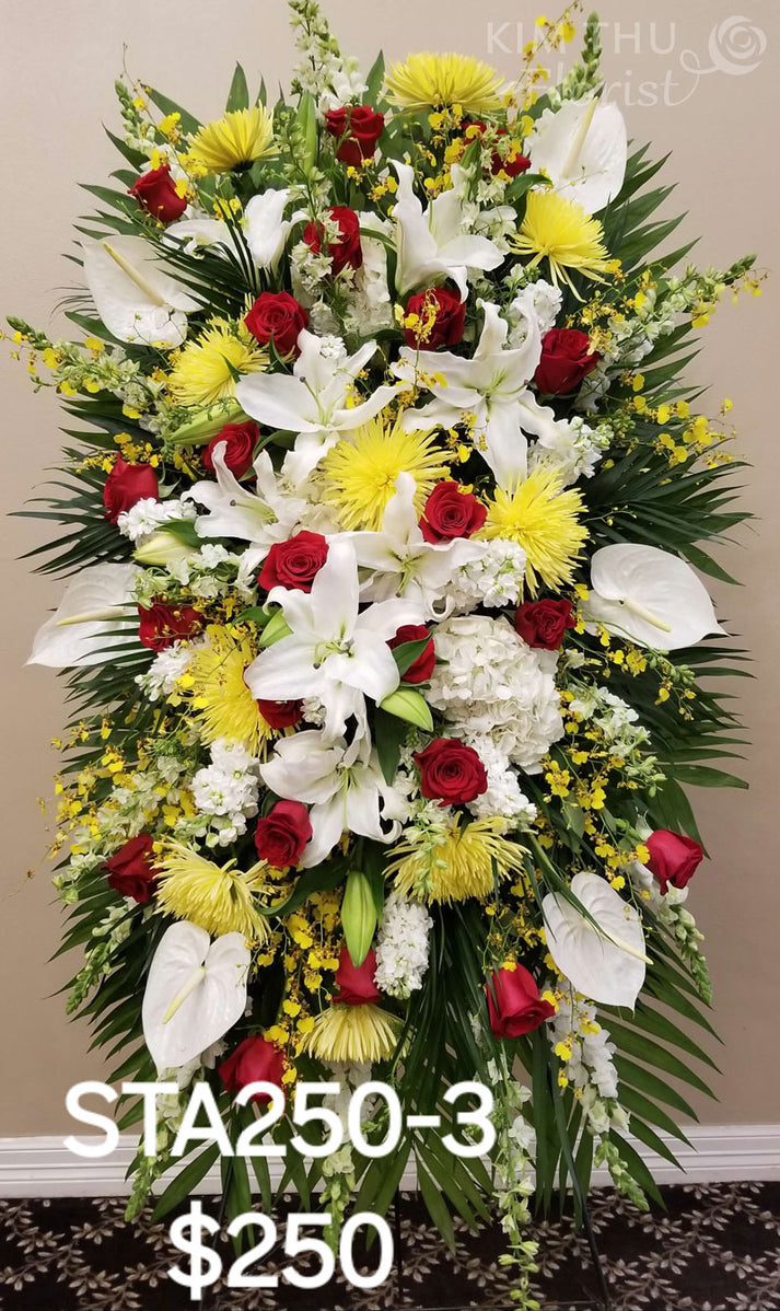 Funeral Stand STA250-3 – Kim Thu Florist