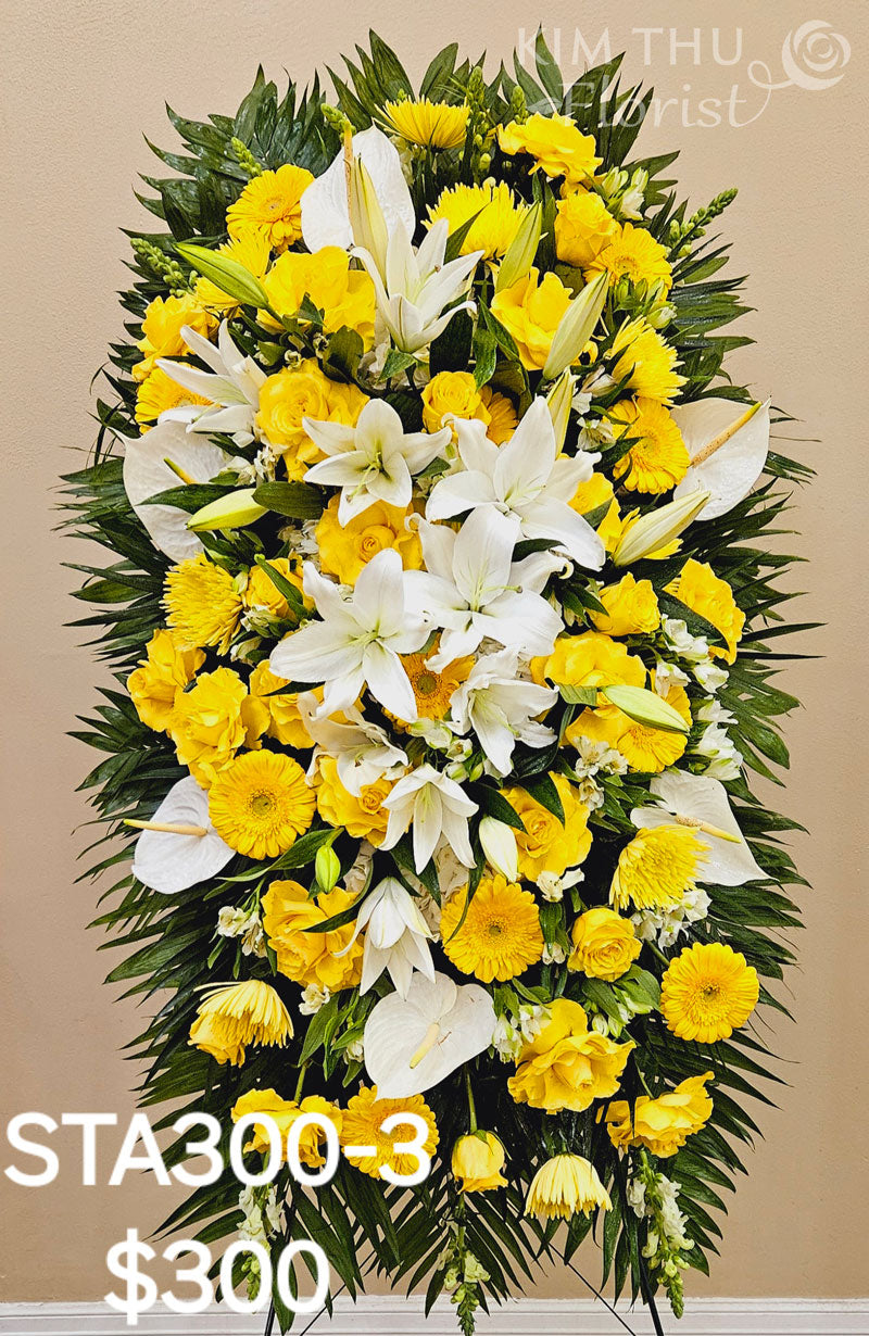 Funeral Stand STA300-3 – Kim Thu Florist