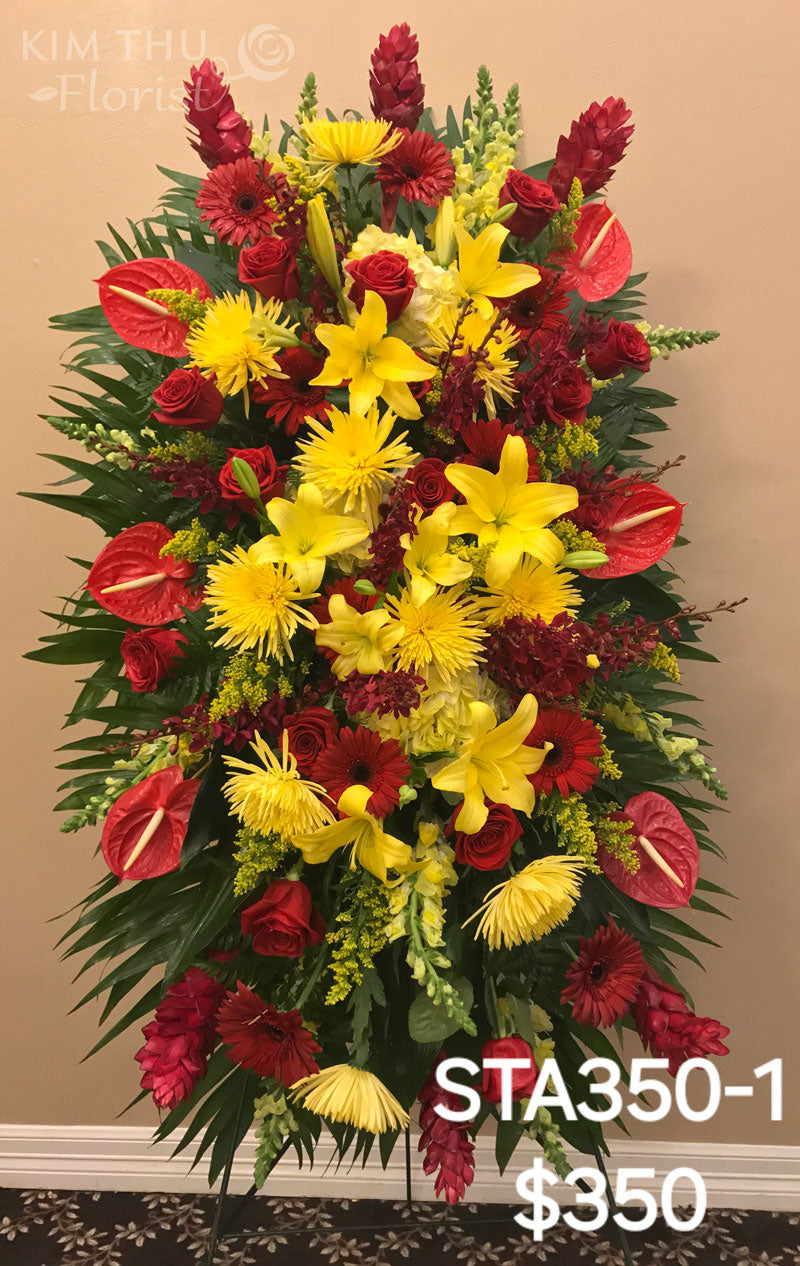 Funeral Stand STA350-1 – Kim Thu Florist