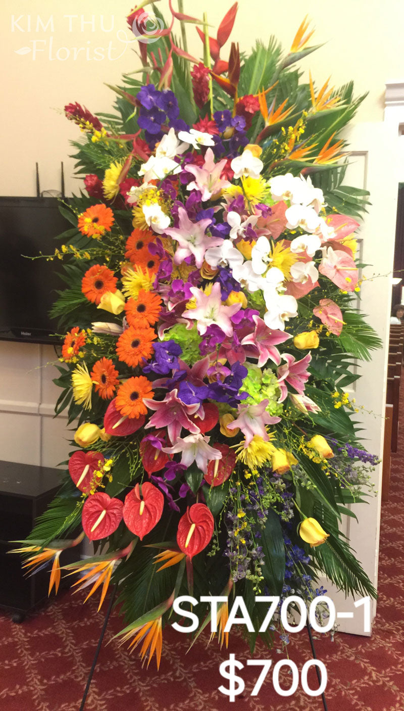 Funeral Stand STA700-1 – Kim Thu Florist