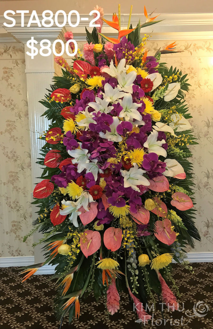 Funeral Stands – Kim Thu Florist