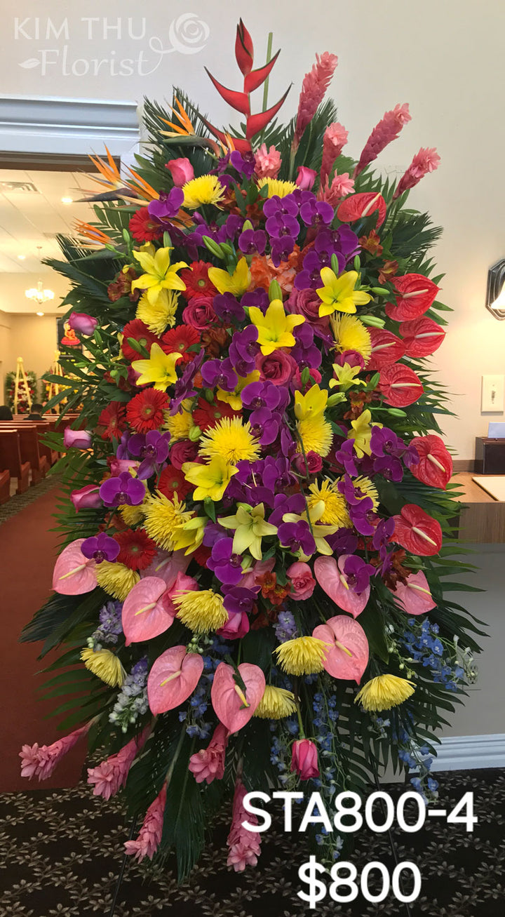 Funeral Stands – Kim Thu Florist
